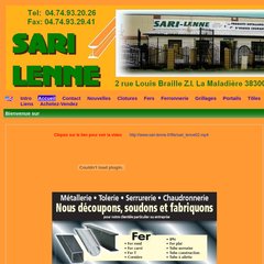 www.Sari-lenne.fr - Sari Lenne produits métallurgiques a Bourgoin-Jallieu