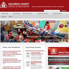 www.Sdcoe.net - San Diego County Office of Education