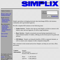 www.Simplix.com - Simplix - The Electronic Commerce Solution