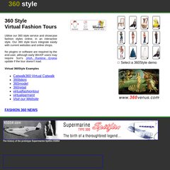 www.360style.com - 360 Style : Virtual 360Style fashion tour