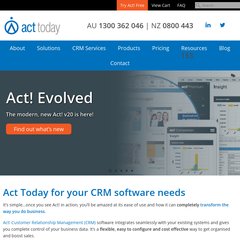 www.Acttoday.com.au - Act Today | Sage ACT!
