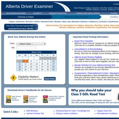 www.Albertadriverexaminer.ca - Alberta Driver Examiner