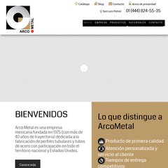www.Arcometal.com.mx - Arco Metal :: Tubos y Perfiles
