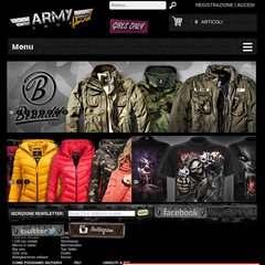 www.Army-shop.it - Army Shop Admiral - Abbigliamento Militare