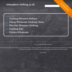 www.Atmosphere-clothing.co.uk - Welcome to Atmosphere