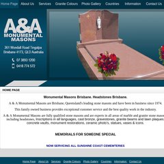 www.Austone.com.au - A&A Monumental Masons