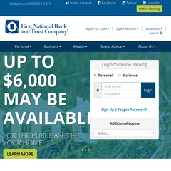 www.Bankatfirstnational.com - First National Bank and Trust