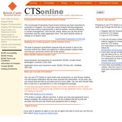 www.Bcms.gov.uk - CTS Online