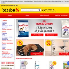 www.Bitiba.be - l’animalerie 100 % discount