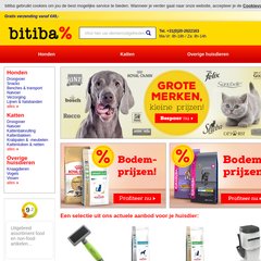 www.Bitiba.nl - Dierenvoer en accessoires voor discountprijzen