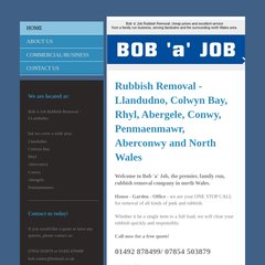 www.Bobajob-rubbishremoval.co.uk - Home - Bob 'a' Job Rubbish Removal ...