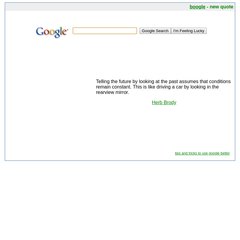 www.Boogle.com - google search engine with quotes