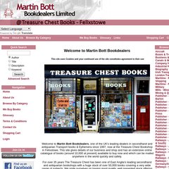 www.Bottbooks.com - Martin Bott - Transport Bookdealers