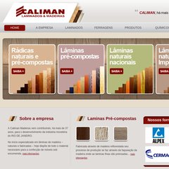 www.Caliman-rj.com.br - Caliman Laminados e Madeiras