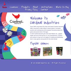 www.Cardinalgames.com - Cardinal Industries, Inc.