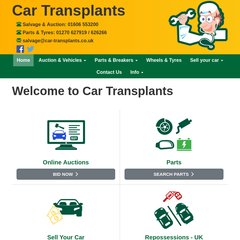 www.Cartransplants.co.uk - Repairable Vehicles, Car Breakers