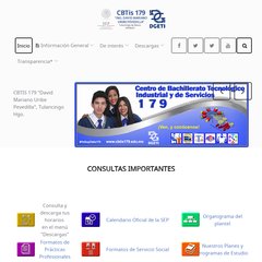 www.Cbtis179.edu.mx - Sitio Web Oficial del CBTis No