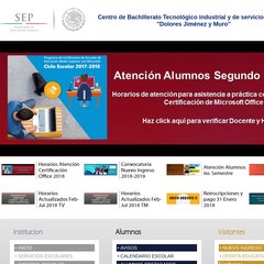 www.Cbtis195.edu.mx - Centro de Bachillerato Tecnológico industrial