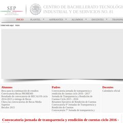 www.Cbtis81.mx - Inicio