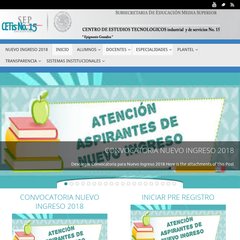 www.Cetis15.edu.mx - CETis No. 15