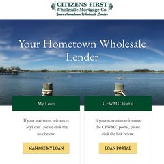 www.Cfwmortgage.com - Citizens First Wholesale Mortgage Co.