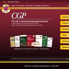 www.Cgpbooks.co.uk - CGP Books - Home Page
