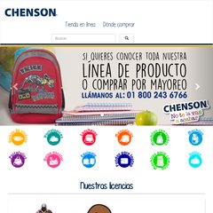 www.Chenson.com.mx - Chenson Mochilas