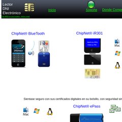 www.Chipnet.es - LECTOR DNI ELECTRONICO