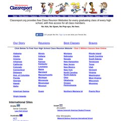 www.Classreport.org - High School Class Reunion Websites
