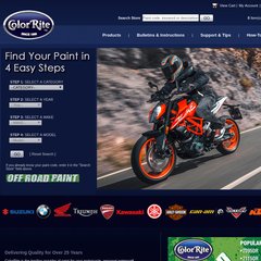 www.Colorrite.com - ColorRite Motorcycle Paint
