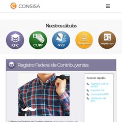 www.Consisa.com.mx - Calculos en Linea consisa