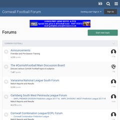 www.Cornwallfootballforum.com - Cornwall Football Forum