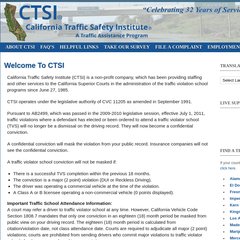 www.Ctsi-courtnetwork.org - California Traffic Safety Institute
