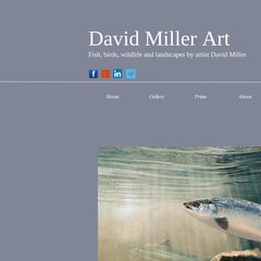 www.Davidmillerart.co.uk - DAVID MILLER FISH AND WILDLIFE ART