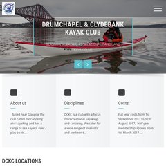 www.Dckc.co.uk - Glasgow's leading recreational canoe