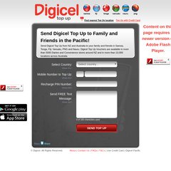 www.Digicelrecharge.com - Digicel Top Up