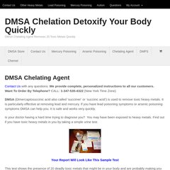 www.Dmsachelation.com - DMSA Chelation