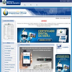 www.Doerj.com.br - Imprensa Oficial do Estado do Rio de Janeiro