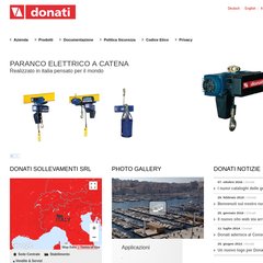 www.Donati-europe.com - Donati Sollevamenti Srl