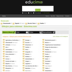 www.Educima.com - Dibujos para colorear