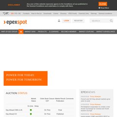 www.Epexspot.com - EPEX SPOT SE: Welcome