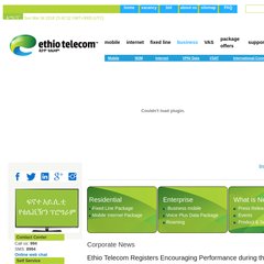 www.Ethionet.et - ethio telecom