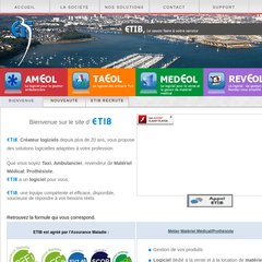 www.Etib.fr - Etib, logiciel pour taxi