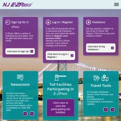 www.Ezpassnj.com - EZ Pass