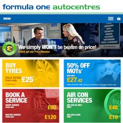 www.F1autocentres.com - Formula One Autocentres