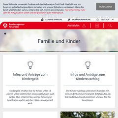 www.Familienkasse.de - Kindergeld, Kinderzuschlag