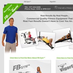 www.Fbgyms.com - VigorFit Home Gym by FitnessBargains