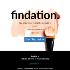 www.Findation.com - Foundation color matching for MAC