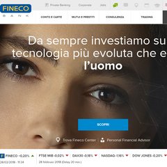 www.Fineco.it - FINECO: Conto, Investimenti
