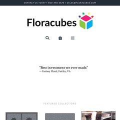 www.Floracubes.com - Floracube Modular Delivery System